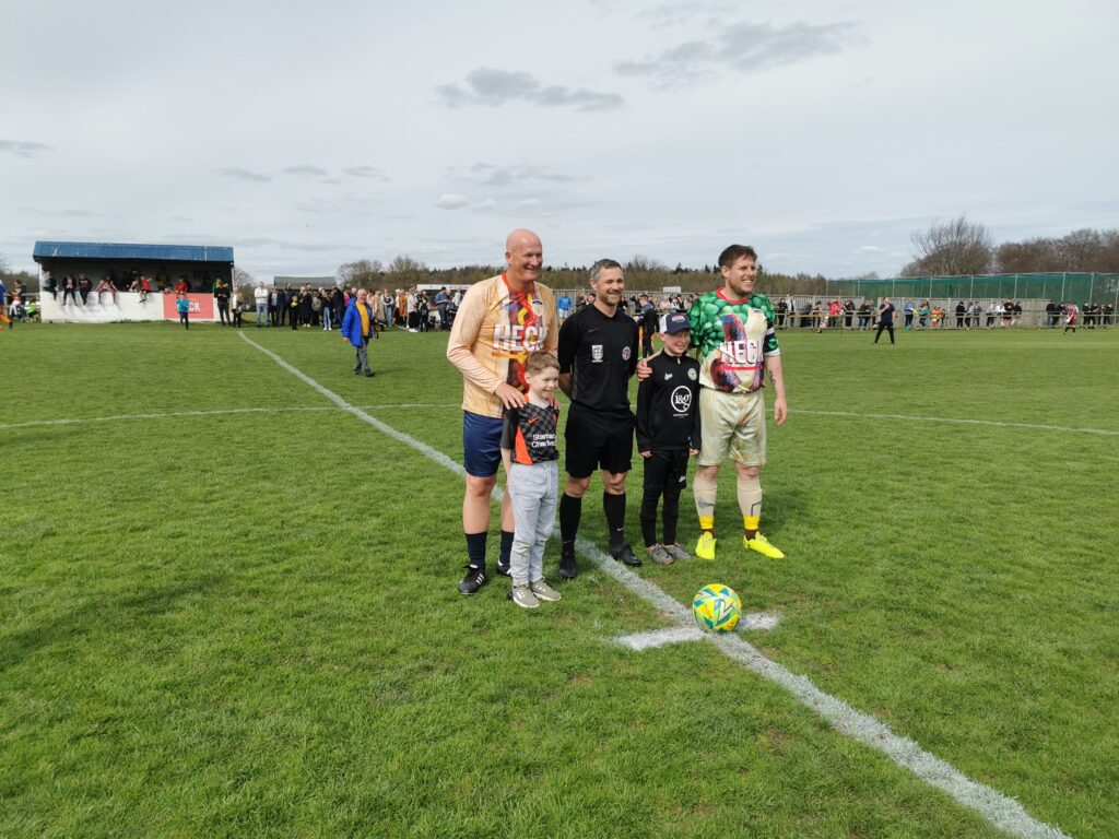 BEDALE AFC V CELEBRITIES CHARITY MATCH