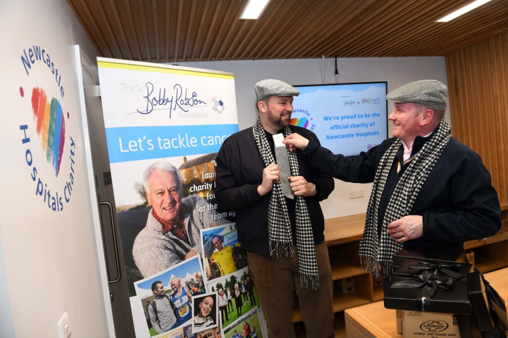 NORTHUMBERLAND TARTAN AND SIR BOBBY ROBSON FOUNDATION PARTNERSHIP